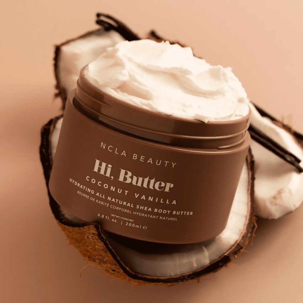 NCLA Beauty Hi, Butter All Natural Shea Body Butter- Coconut Vanilla ...