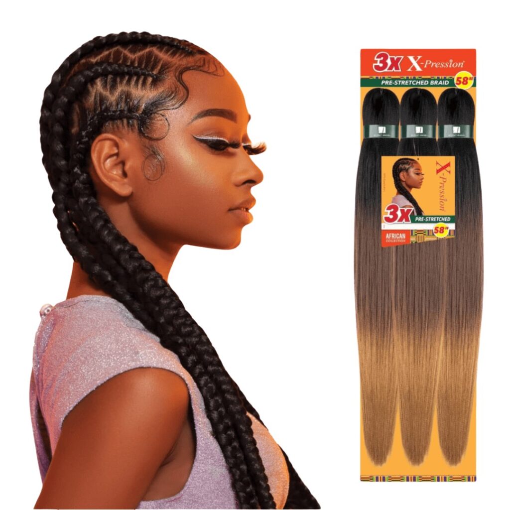 3X X-Pression pre-stretched braid 58” - SM 1B/27 | Bold Kulture Beauty